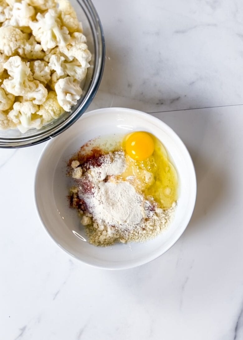 Baked Cauliflower Wings Buffalo Style - Entirely Emmy