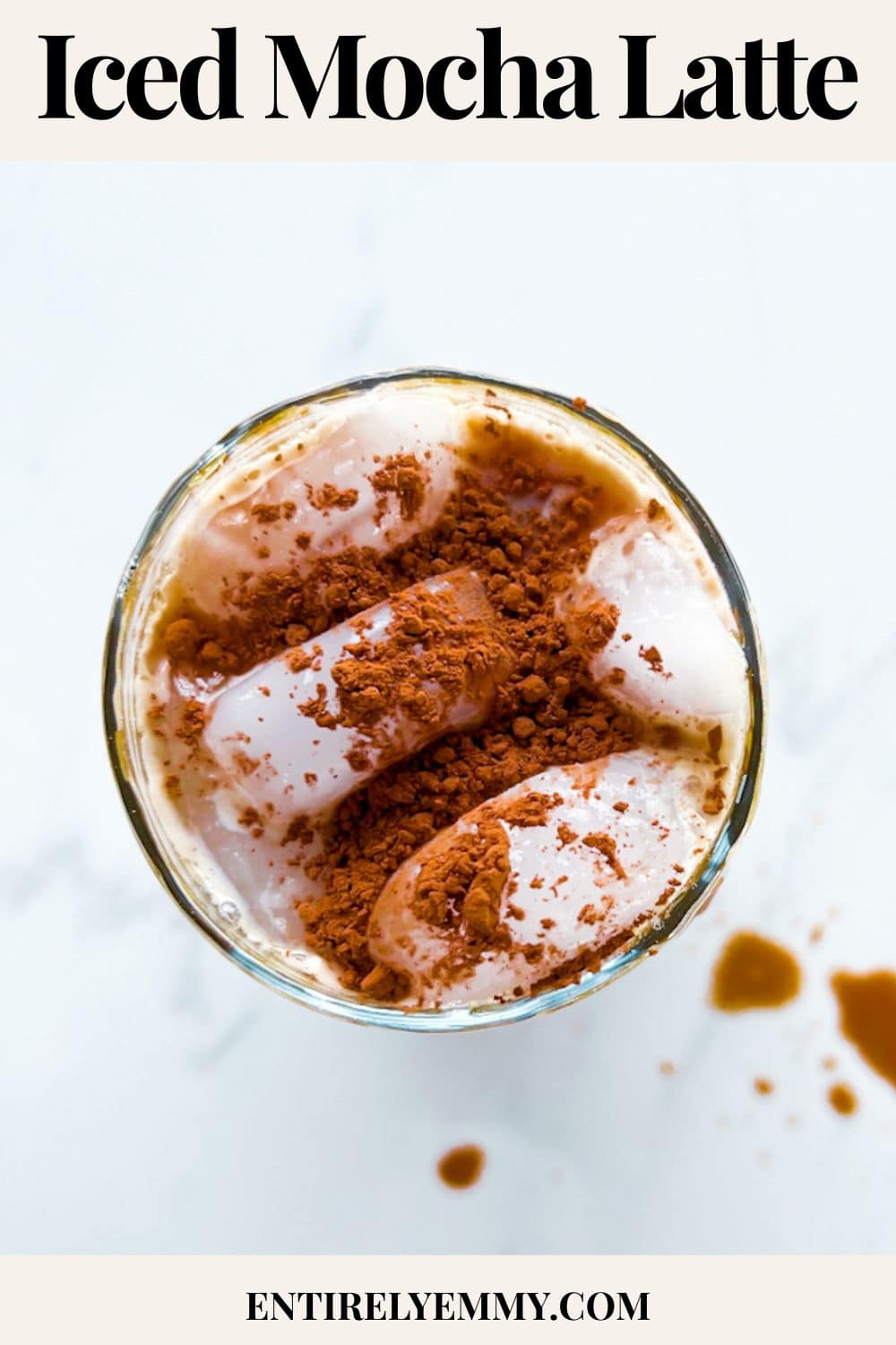 Easy Iced Mocha Latte - Entirely Emmy