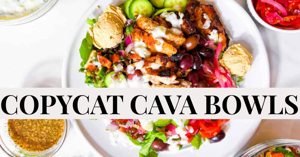 Homemade Copycat Cava Bowls - Entirely Emmy