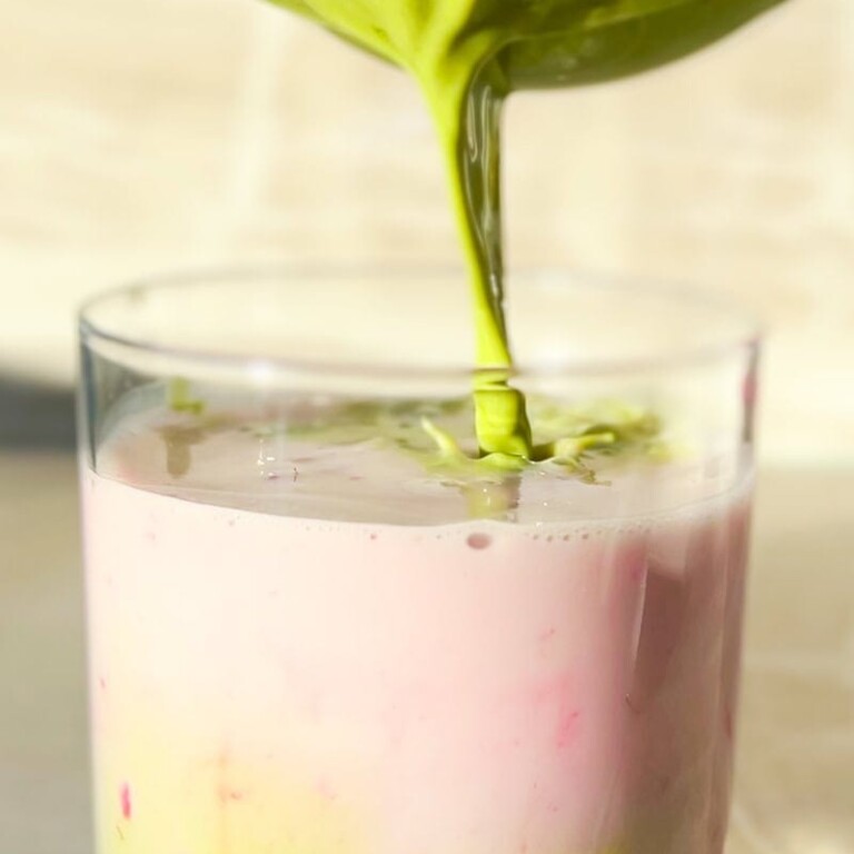 Sweet Raspberry Matcha - Entirely Emmy