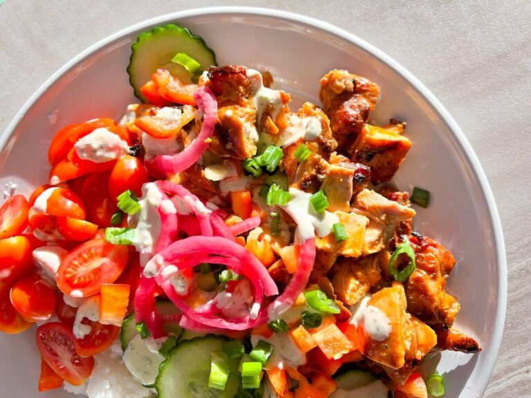 Healthy Buffalo Chicken Bowls - Entirely Emmy